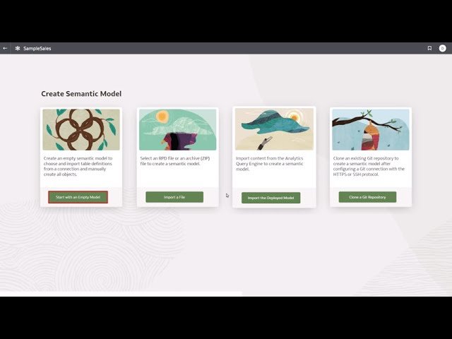 Free Video Create Deploy And Test A Semantic Model In Oracle Analytics Semantic Modeler From
