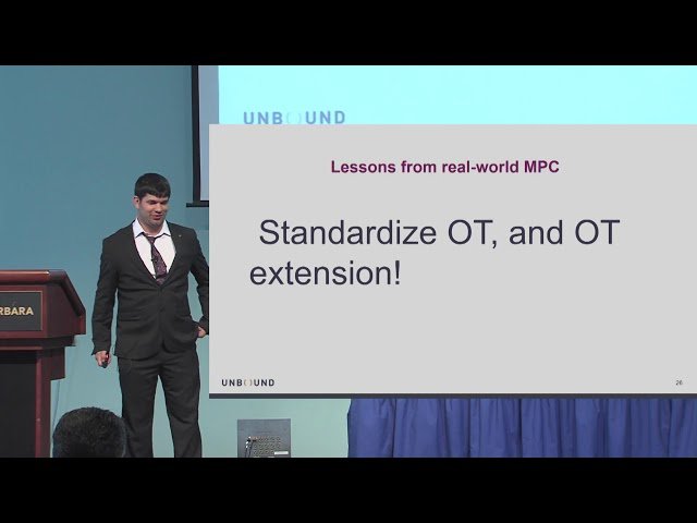 Conference Talks Talk: Lessons about Standardization from TheIACR ...