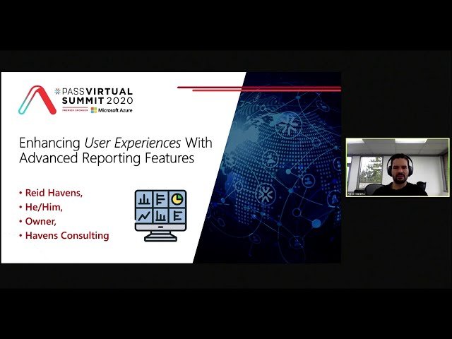 PASS Data Community Summit Talk: Guiding User Experiences With Advanced ...