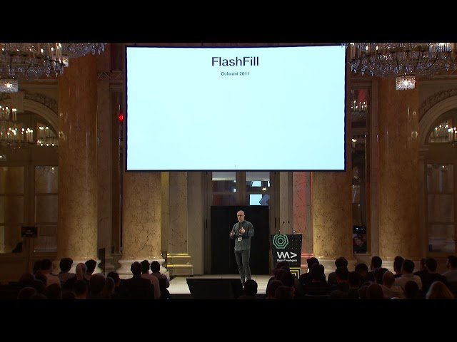 Wearedevelopers World Congress Talk Program Synthesis From Wearedevelopers Class Central