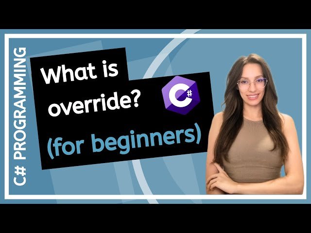 Free Video: Override Keyword and Method Overriding in C# Programming ...