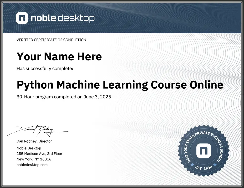 Online Course: Python Machine Learning Course Online from VDCI | Class Central