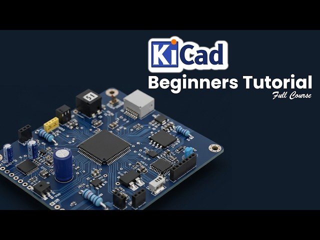 Free Video: KiCad for Beginners - Step by Step Tutorial to Get Started - 2025 from Make Stuff ...