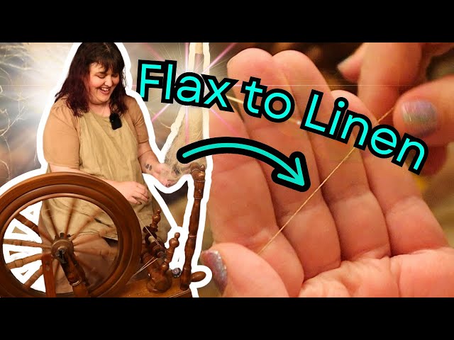 Free Video: How to Spin Flax - It's Easier Than You Think! from ...