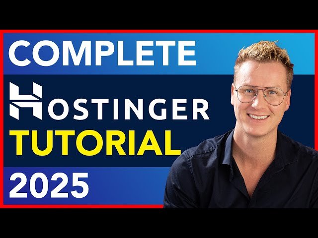 Free Video: Master Hostinger in 2025 - The Ultimate Guide You Need from Ferdy․com | Ferdy ...