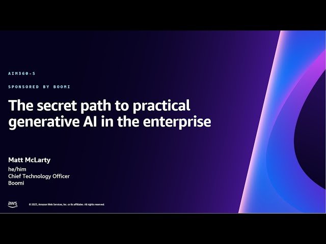 Free Video: The Secret Path to Practical Generative AI in the ...