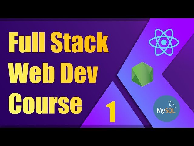 Free Video: Full Stack Web Development Course - ReactJS, NodeJS ...
