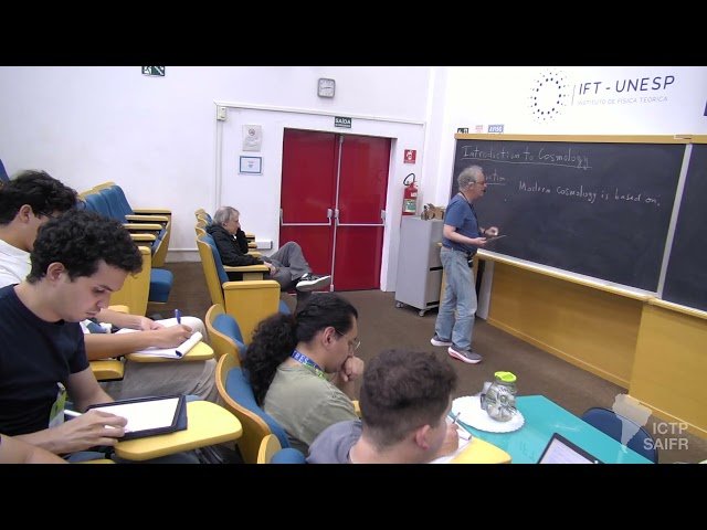 Free Video: Introduction to Cosmology - Class 1 from ICTP-SAIFR | Class ...