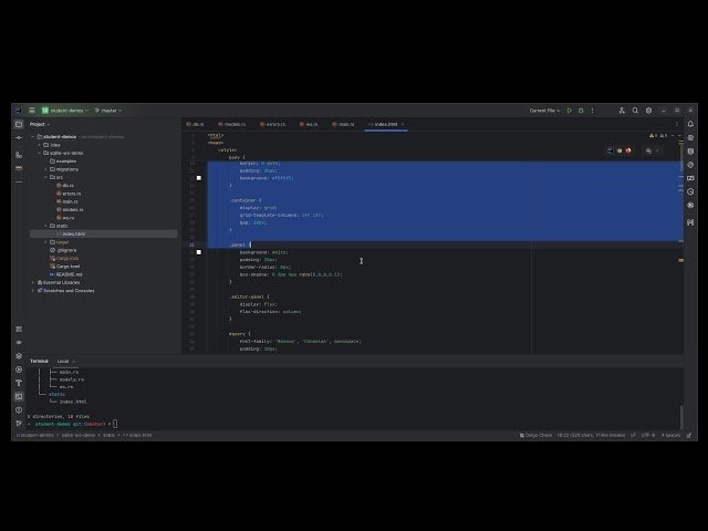 Free Video: Realtime Websockets with SQLite in Rust from Pragmatic AI Labs | Class Central