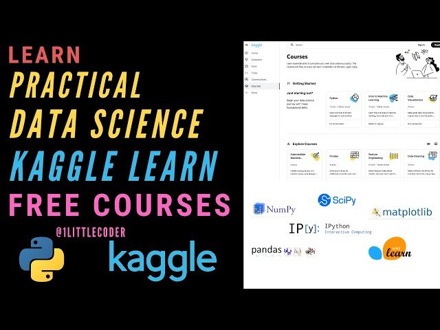 Free Video: How to Become a Practical Data Scientist with Kaggle Learn from 1littlecoder | Class ...