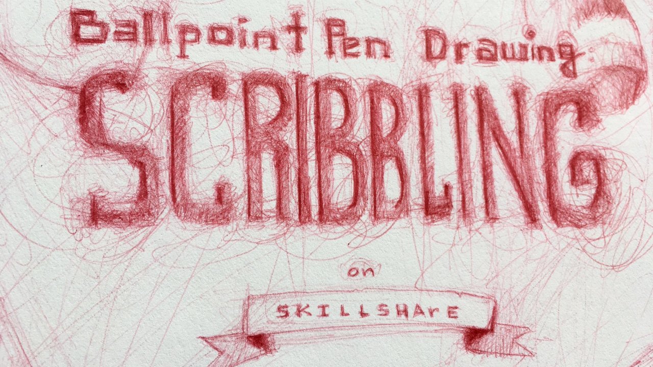 Online Course: Ballpoint Pen Drawing: Scribbling from Skillshare ...