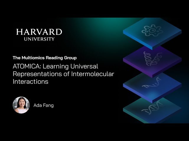 Free Video: ATOMICA - Learning Universal Representations of ...
