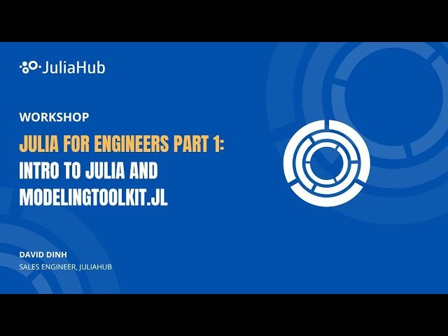 Free Video: Julia for Engineers - Introduction to Julia and ...