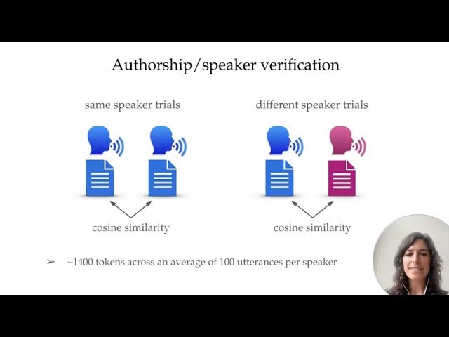 Free Video: Can Authorship Attribution Models Distinguish Speakers in Speech Transcripts? from ...