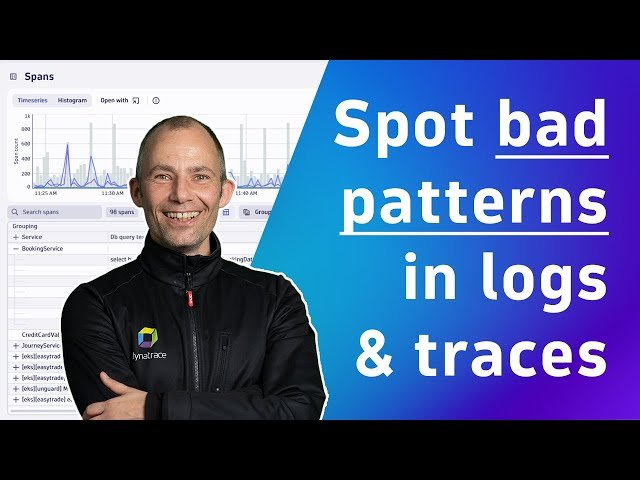 Free Video: How to Detect Bad Patterns in Logs and Traces from ...