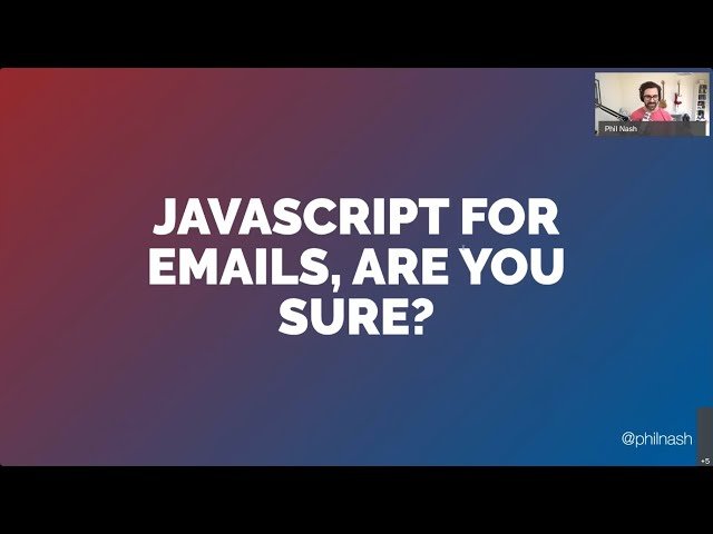 NDC Conferences Talk: JavaScript for Emails - Are You Sure? from NDC ... NDC Conferences Talk: JavaScript for Emails - Are You Sure? from NDC ...