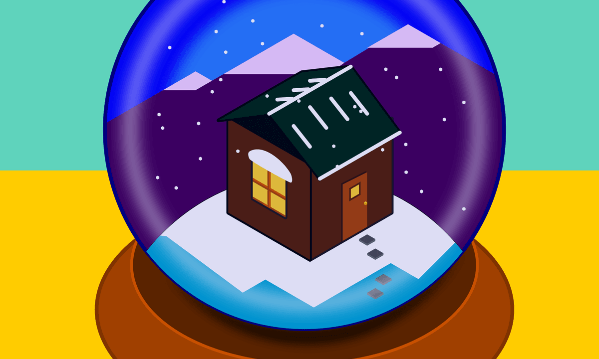 Online Course: Draw an Isometric Snow Globe with Inkscape from Coursera Project Network | Class ...