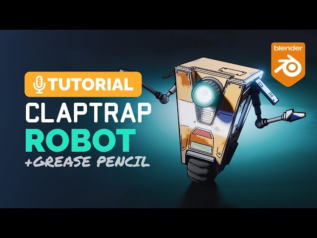 Free Video: Blender 3D Borderlands Character Tutorial - Creating ...