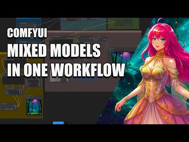 Free Video: Mixing Models and LoRAs in ComfyUI + Model Merging Guide from Vladimir Chopine ...
