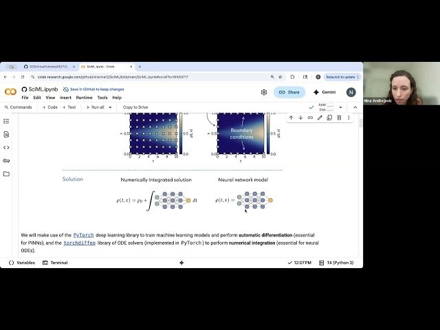Free Video: Physics Informed Neural Networks and Neural Differential Equations from APS Physics ...