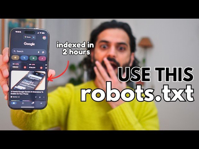 Free Video: Google Indexing Hack - Creating Perfect Robots.txt Files ...