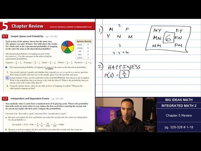 Free Video: Probability and Statistics: Sample Spaces, Events, and Distributions - Chapter 5 ...