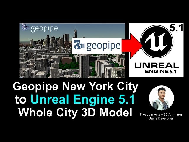 Free Video: Importing Geopipe New York City 3D Models into Unreal Engine 5.1 - Game Ready with ...