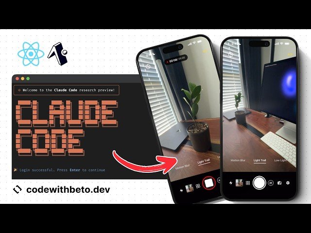 Free Video: Build Apps Faster with Claude Code and React Native from Code with Beto | Class Central