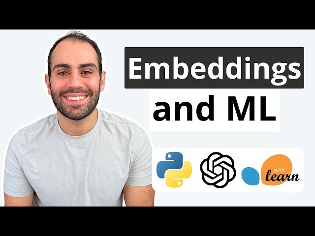 Free Video: How to Solve Problems with Text Embeddings and ML from Shaw Talebi | Class Central