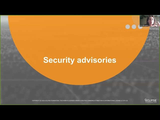 Free Video: Advanced Vulnerability Management - Eclipse Foundation Security Training 2025 from ...