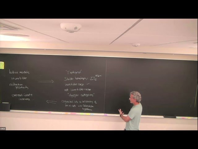 Free Video: Lattice Models and Topological Quantum Field Theories IV ...