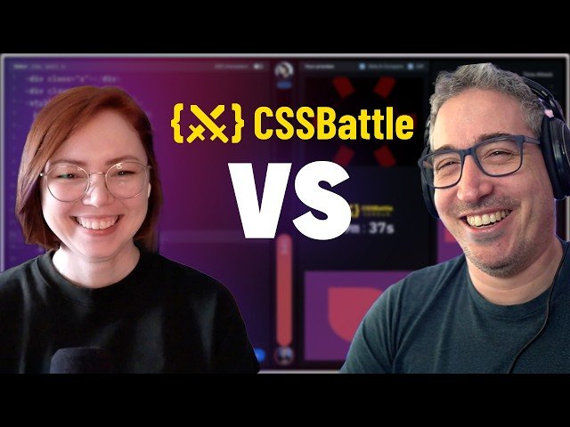 Free Video: CSS Battle Challenge - Competing Against a CSS Magician from Kevin Powell | Class ...