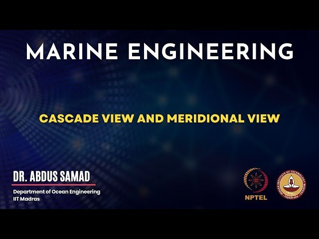 Free Video: Cascade View and Meridional View of Stators and Rotors ...