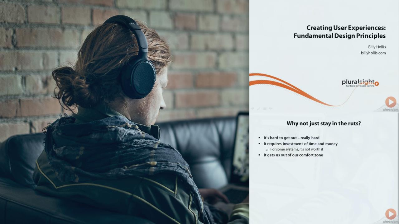 Online Course: Creating User Experiences: Fundamental Design Principles from Pluralsight | Class ...
