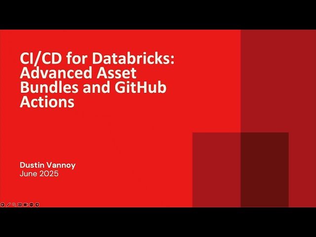 Free Video: CI/CD for Databricks - Advanced Asset Bundles and GitHub Actions from Databricks ...