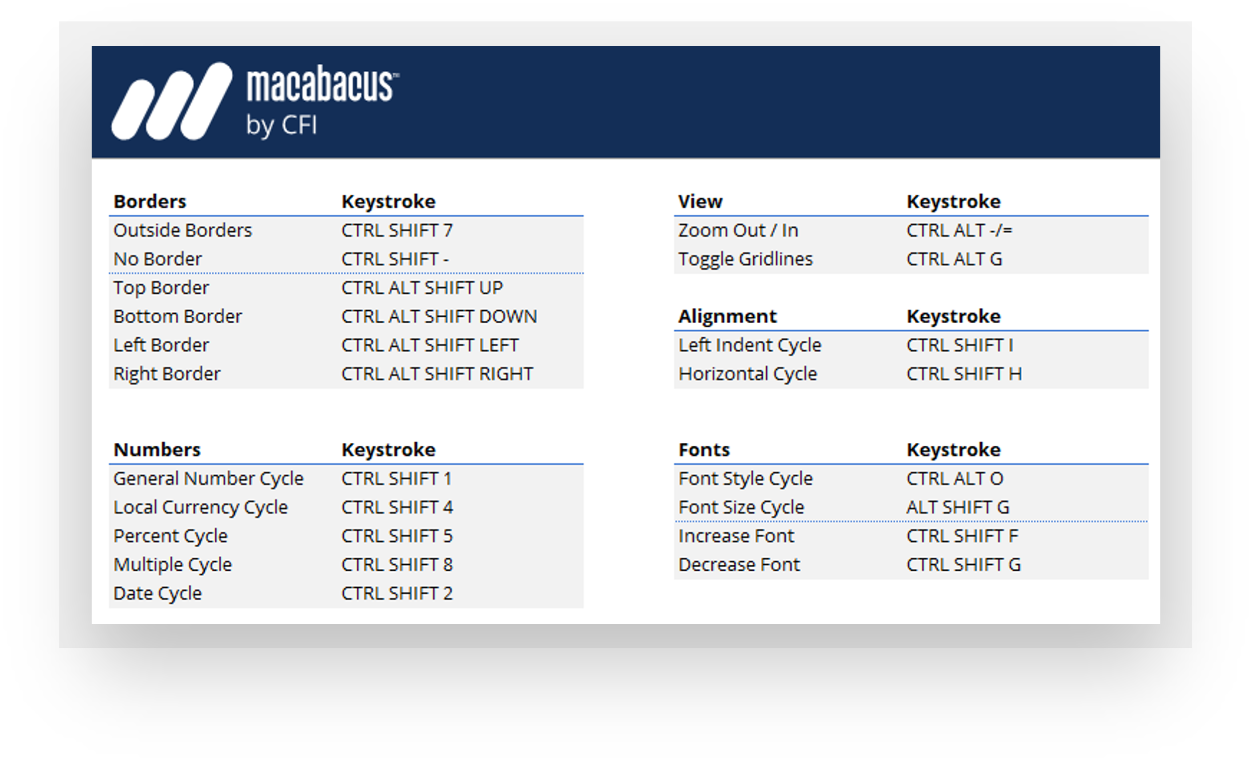 Online Course: Format a Financial Model with Macabacus from Corporate ...