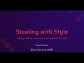 Black Hat Talk: Stealing With Style - Using CSS to Exploit ProtonMail & Friends from Black Hat ...