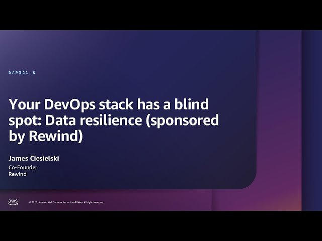 Free Video: Your DevOps Stack Has a Blind Spot - Data Resilience from ...