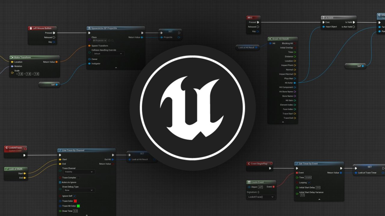 Online Course: Unreal Engine 5 : Getting Started with Blueprints from Skillshare | Class Central