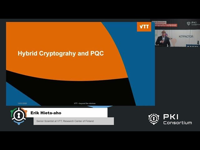 Free Video: Hybrid Post-Quantum Cryptography Digital Signatures and ...