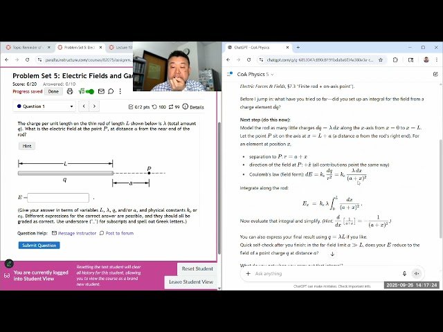 Free Video: Physics 4B - Gauss's Laws Problem Set 5 from CoA Physics | Class Central