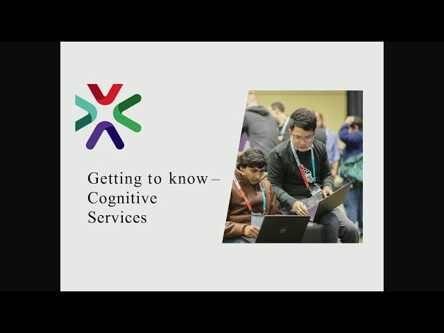 PASS Data Community Summit Talk: AI Cognitive Services - Vision 101 ...
