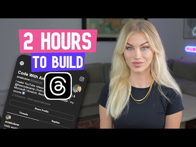 Free Video: Build a Working Threads App from Code with Ania Kubów | Class Central