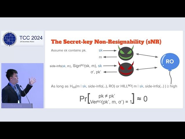 Free Video: Authentication and Sequentiality - Talk 1/5 from TheIACR | Class Central
