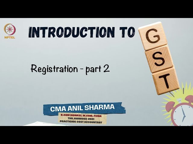 Free Video: Registration - Part 2 from NPTEL-NOC IITM | Class Central