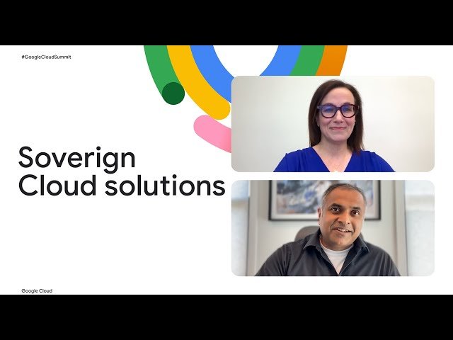 Free Video: Digital Sovereignty in the Age of AI from Google Cloud Events | Class Central