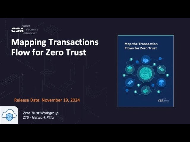 Free Video: Mapping Transaction Flows for Zero Trust Security ...