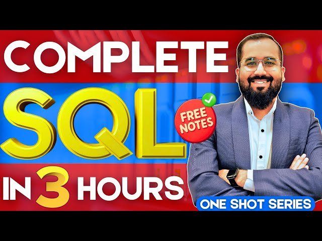 Free Video Complete Sql In 3 Hours Sql One Shot Using Mysql From 5