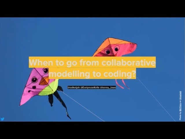 NDC Conferences Talk: When to Go From Collaborative Modelling to Coding ...