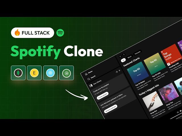 Free Video: How To Create Full Stack Spotify Clone App In React JS - Music Streaming Site in ...